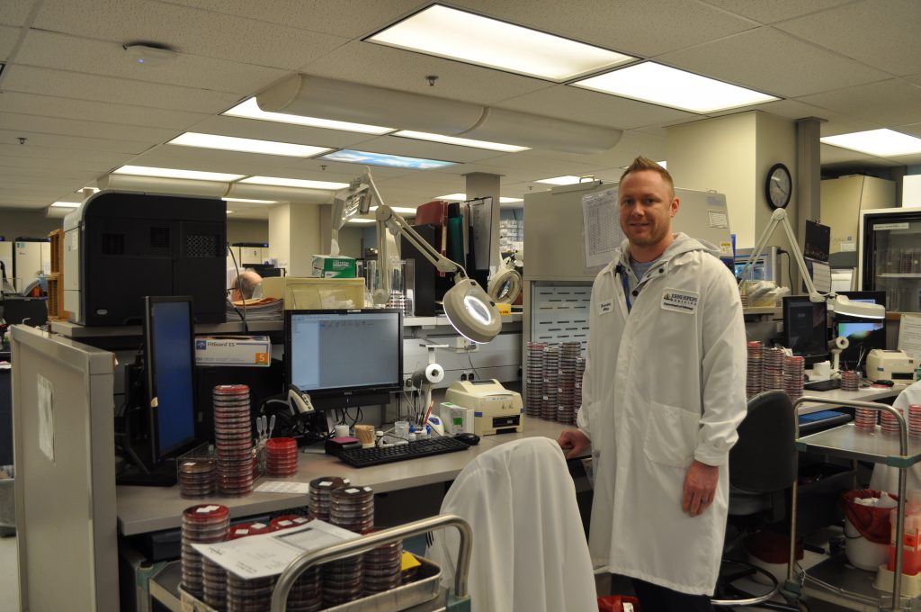 Brandon Ellis, Microbiology’s Lab Manager – The Pathology Blog